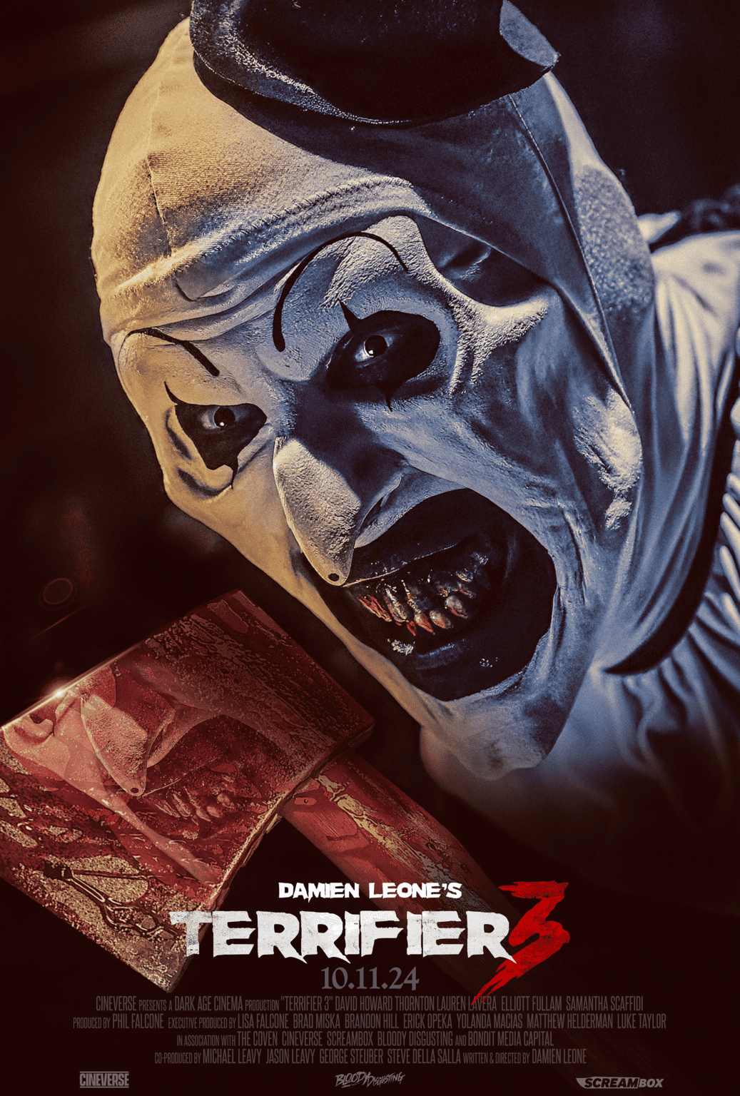 Terrifier 4 (2026) Officially Begins Pre-Production With Cast Returning ...