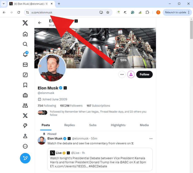 Ways To Find Your X (Formerly Twitter) URL - 9meters
