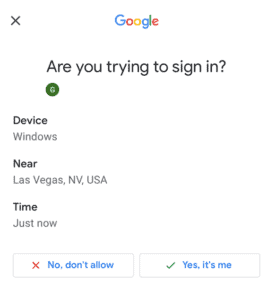 Google 2-Step Verification Not Working - 9meters