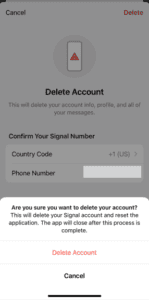 How to Permanently Delete Your Signal Account (2025) - 9meters